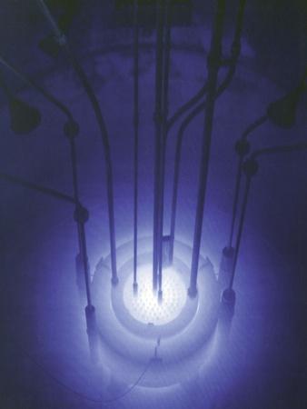 'Blue Glow of Nuclear Reactors Core, Ca. 1990' Photo | AllPosters.com
