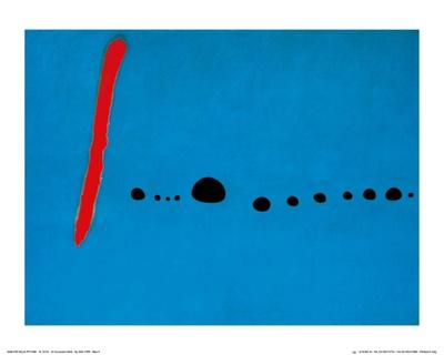 'Blue II, c.1961' Prints - Joan Miro | AllPosters.com