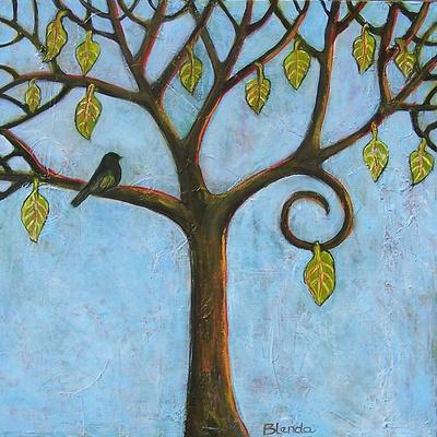 'Blue Tree of Life' Posters - Blenda Tyvoll | AllPosters.com