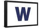 'Blue W Flag' Print | AllPosters.com