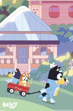 Bluey - Walking | AllPosters.com