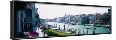 'Boats and Gondolas in a Canal, Grand Canal, Venice, Italy ...