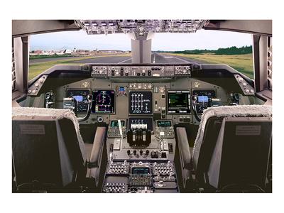 'Boeing 747 Flight Deck' Print | AllPosters.com