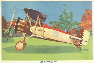 'Boeing Model 100 Airplane' Prints | AllPosters.com