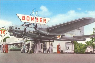 'Bomber Gas Station' Poster | AllPosters.com
