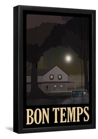 'Bon Temps Retro Travel Poster' Prints | AllPosters.com