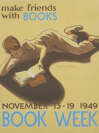 'Book Week Poster' Giclee Print - Elizabeth Tyler Wolcott | AllPosters.com