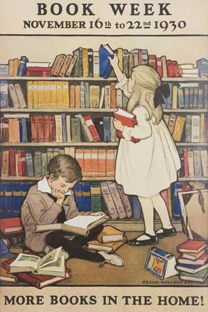'Book Week Poster' Giclee Print - Jesse Willcox Smith | AllPosters.com