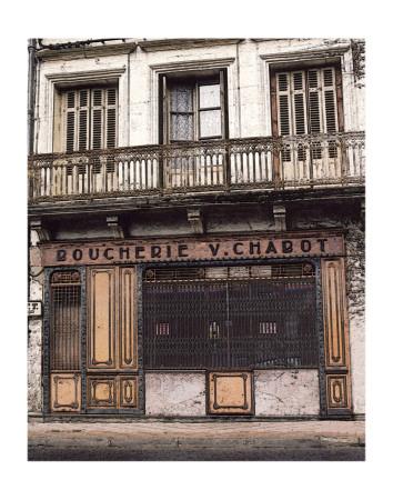 'Boucherie v. Chabot on the Street' Premium Giclee Print - Richard ...