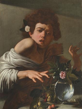 'Boy Bitten by a Lizard, c.1595-1600' Giclee Print - Michelangelo ...