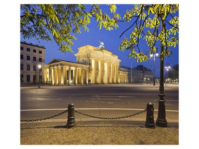 'Brandenburger Tor in the evening, Berlin, Germany' Premium Giclee ...