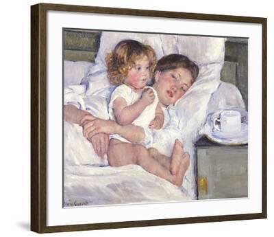 'Breakfast In Bed' Premium Giclee Print - Mary Cassatt | AllPosters.com
