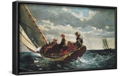 'Breezing Up (A Fair Wind)' Prints - Winslow Homer | AllPosters.com