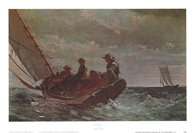 'Breezing Up' Prints - Winslow Homer | AllPosters.com