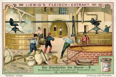 'Brewhouse of a London Brewery, 18th Century' Giclee Print | AllPosters.com