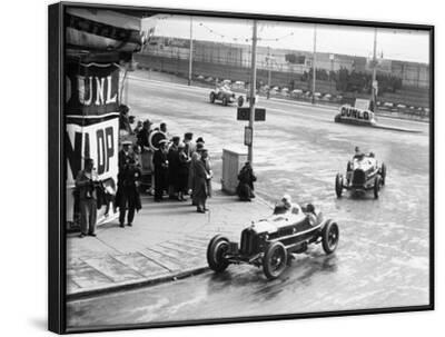 'Brian Lewis in an Alfa Romeo Monza in the Mannin Moar Race, Douglas ...