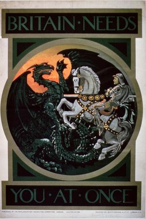 'Britain Needs You at Once'' Giclee Print | AllPosters.com