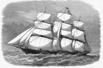 'British Clipper for the China Tea Trade Which in 1868 Won the Ocean ...