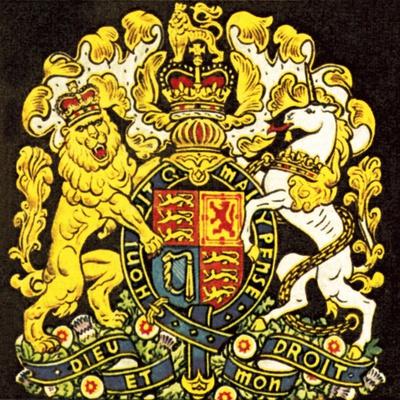 'British Coat of Arms' Giclee Print - English School | AllPosters.com