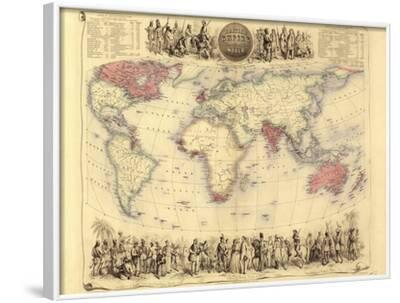 'British Empire World Map, 19th Century' Photographic Print - Library ...