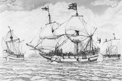 'British Merchant Ships Sailing' Giclee Print | AllPosters.com