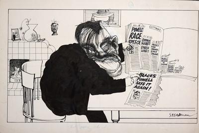 'British Politics 1970s, Enoch Powell (drawing)' Giclee Print - Ralph ...