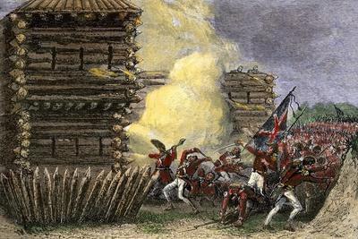 'British Soldiers Stormed Fort Stephenson Defended by the Americans in Ohio in 1813. (Episode of ...