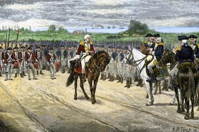 'British Surrender at Yorktown, 1781, Effectively Ending the American ...