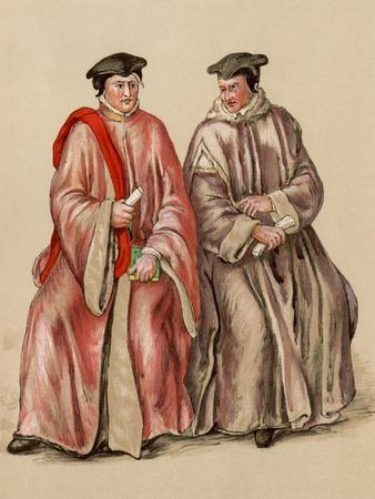 'British Uniform and Costume: English Judges in Dress, 16Th Century ...