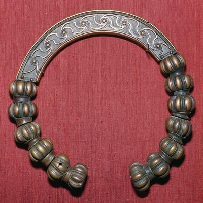 'Bronze Celtic torc, 1st century' Giclee Print - Unknown | AllPosters.com