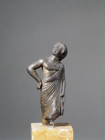 'Bronze Statue Depicting Augur, Ancient Roman Religious Official ...