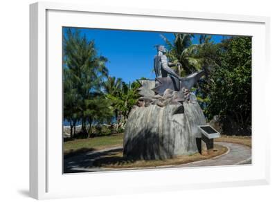 'Bronze Statue of a Chamorro Chief, Guam, Us Territory, Central Pacific ...