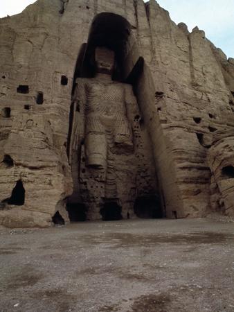 Buddha Statue (Unesco World Heritage List, 2003), Bamiyan, Afghanistan ...