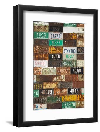 'Building with License Plate Siding, Crested Butte, Colorado, USA ...