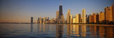 'Buildings on the Waterfront, Chicago, Illinois, USA' Photographic ...
