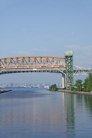 'Burlington Canal at Hamilton, Lift Bridge on Lake Ontario, Toronto ...