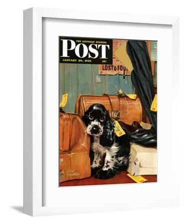 '"Butch in Lost & Found," Saturday Evening Post Cover, January 29, 1949 ...