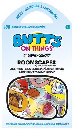 'Butts on Things Decal Variety Pack (100-Pack)' Wall Decal | AllPosters.com