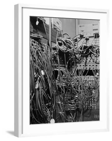 'Cables on Early Computer' Photographic Print - Jerry Cooke ...