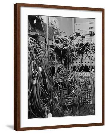 'Cables on Early Computer' Photographic Print - Jerry Cooke ...