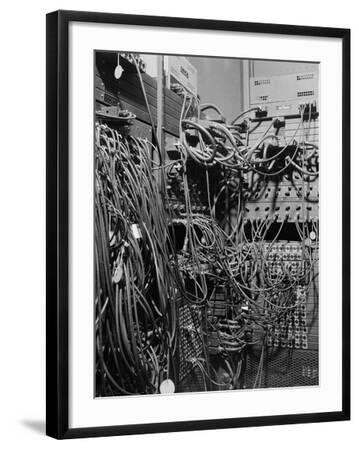 'Cables on Early Computer' Photographic Print - Jerry Cooke ...