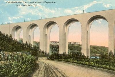'Cabrillo Bridge, Balboa Park, San Diego, California' Poster | AllPosters.com