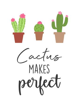 'Cactus Makes Perfect' Posters - Marcus Prime | AllPosters.com