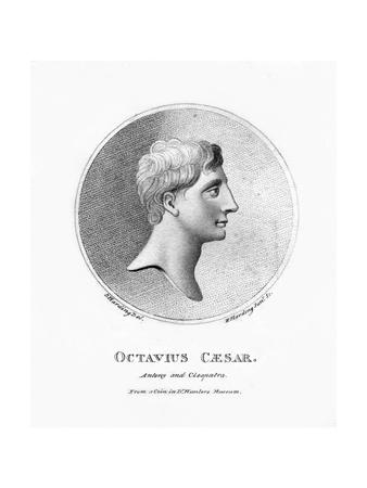 'Caesar Augustus, Roman Emperor' Giclee Print - E Harding | AllPosters.com