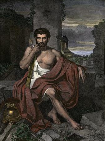 'Caius Marius, known as the Wise (157-86 Bc) among the Ruins of ...