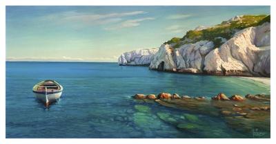 'Caletta mediterranea' Posters - Adriano Galasso | AllPosters.com