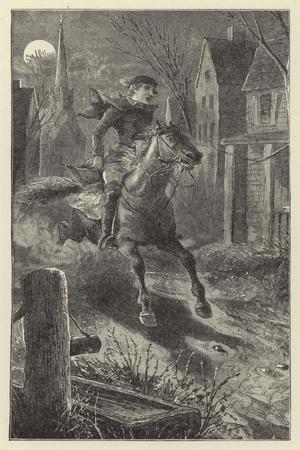 'Call to Arms - Paul Revere's Ride, 1775' Giclee Print | AllPosters.com