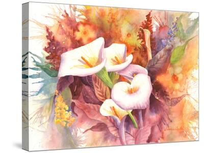 'Calla Dance' Stretched Canvas Print - Sunshine Taylor | AllPosters.com