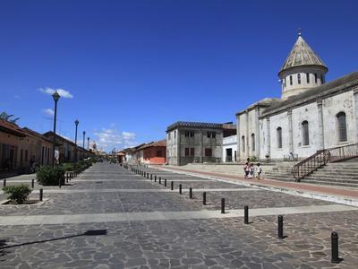 'Calle La Calzada, Granada, Nicaragua, Central America' Photographic ...