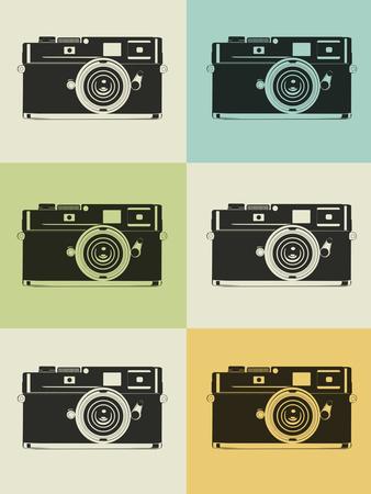 'Camera Grid Poster' Posters - NaxArt | AllPosters.com